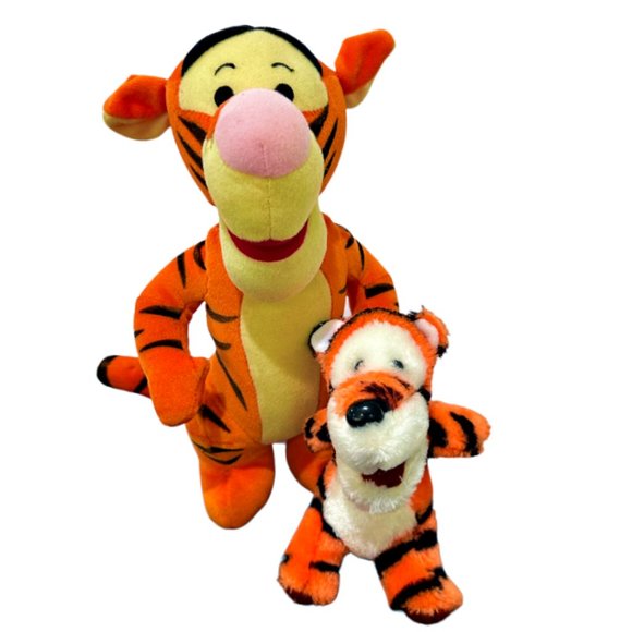 Disney | Toys | 2 Vintage 9s Walt Disney Tigger Stuffed Animal Plushies ...